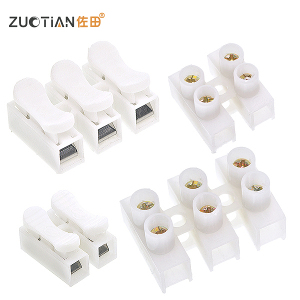 Quick Wiring Terminal CH-2/3 Position Push-Type Connector For LED ...