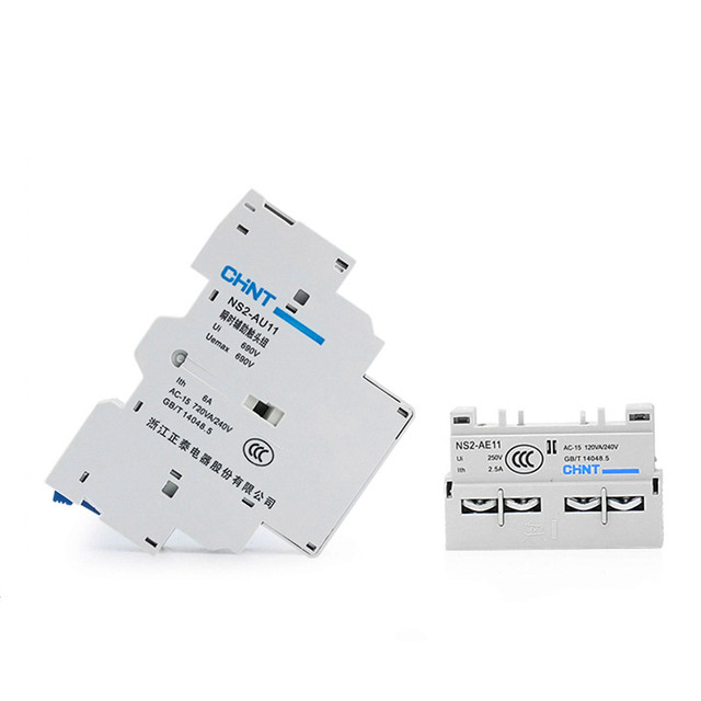 Chint motor starting auxiliary contact NS2-AE11 instantaneous contact NS2-25/AU11 circuit ...