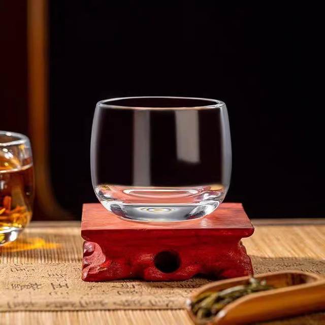 Finger cup does not leave tea stains Chinese style crystal tea cup ...