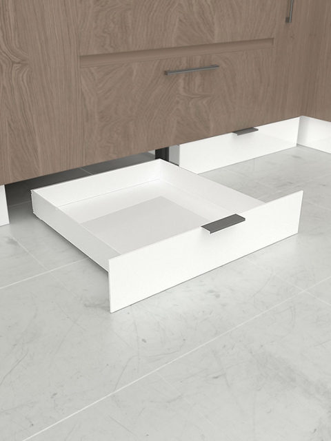 Home kitchen cabinet universal wheel tray baseboard modification drawer ...