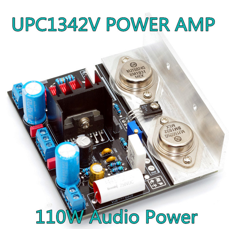 Kit diy de placa amplificadora de potência upc1342v - circuito de áudio ...