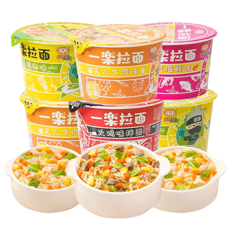 Yile Ramen Doll Panda Cup Plaster Miqi Bowl Noodle Noodle Instant ...