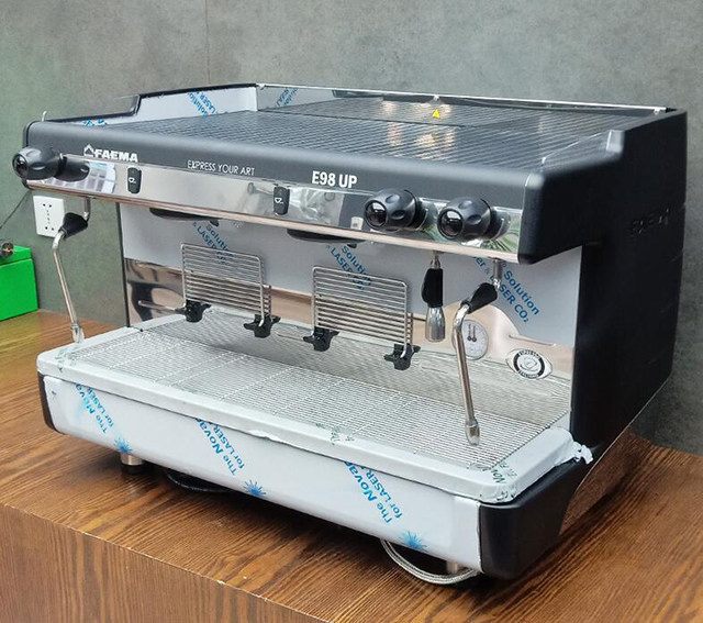 FAEMA Pegasus E98 UP S2 double-head manual control E98UP Italian semi-automatic coffee machine ...