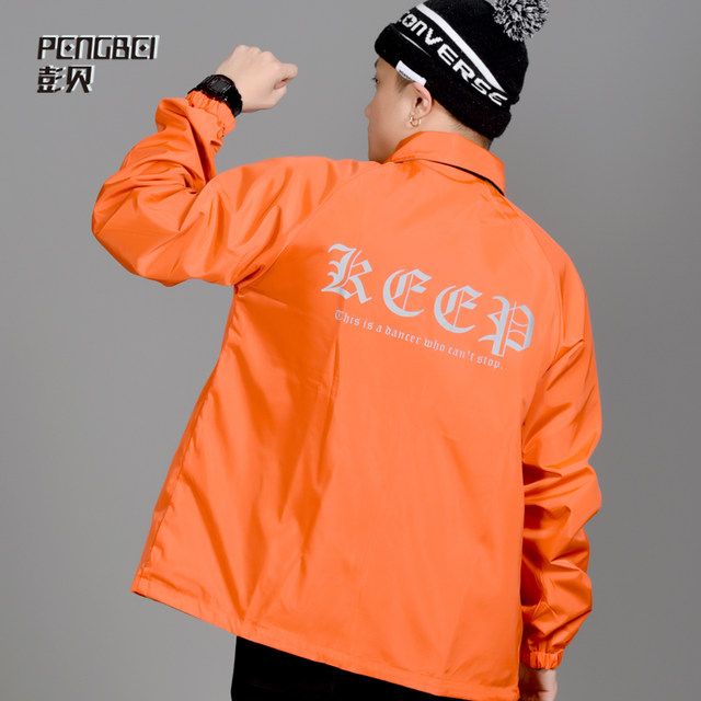 American Retro Coach Jacket Men's Camouflage Printed Double-Sided ...