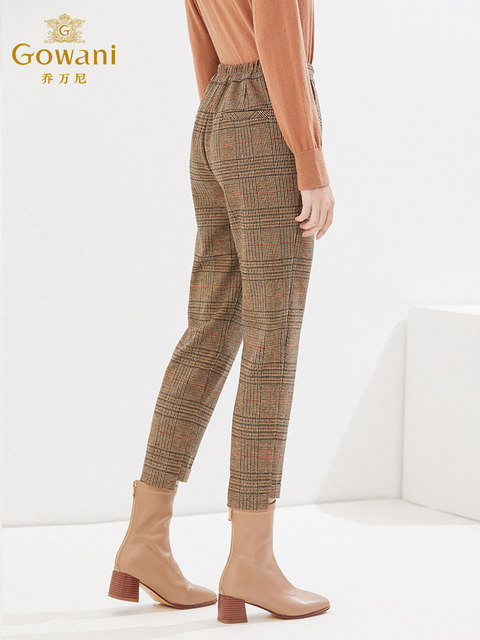 Giovanni autumn clothing store same style casual trousers retro British ...