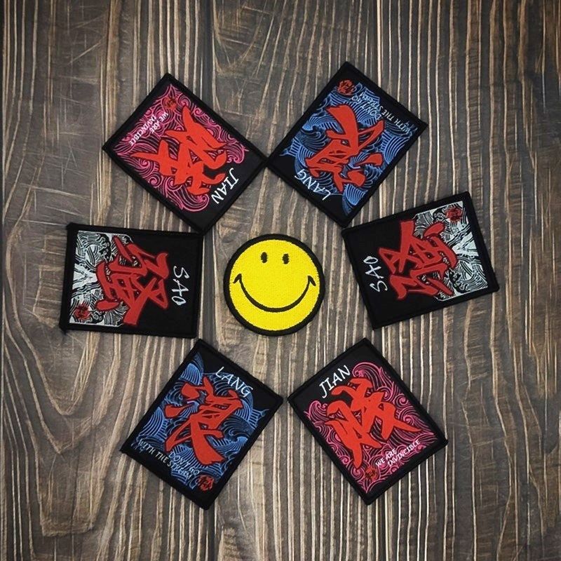 Velcro Morale Badge Armband - Personalized Woven Label