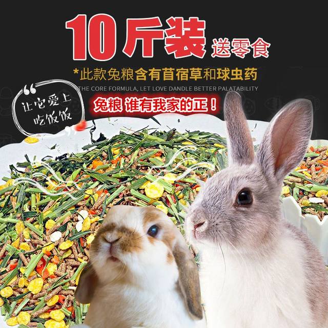 Pet rabbit food, baby rabbit food, adult rabbit food, guinea pig rabbit ...