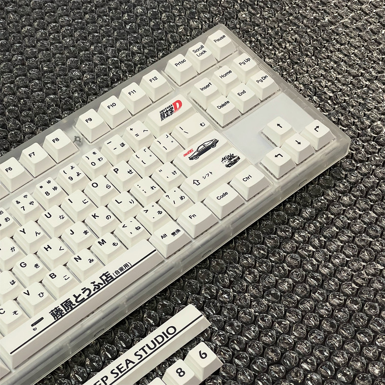 Initial D keycap PBT original highly sublimated keyboard cap minimalist ...