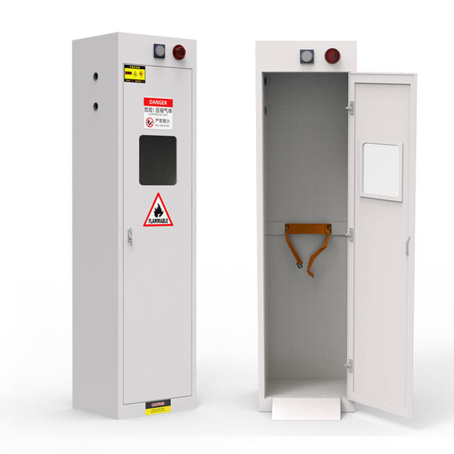 All-steel explosion-proof gas cylinder cabinet factory workshop gas ...