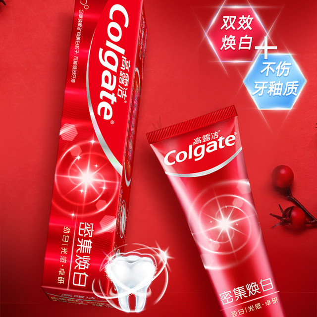 Colgate Intensive Whitening Toothpaste Whitens Teeth Fresh Breath ...