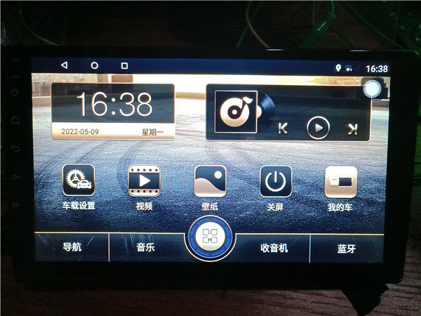 Car navigation large screen system firmware upgrade flash machine ...