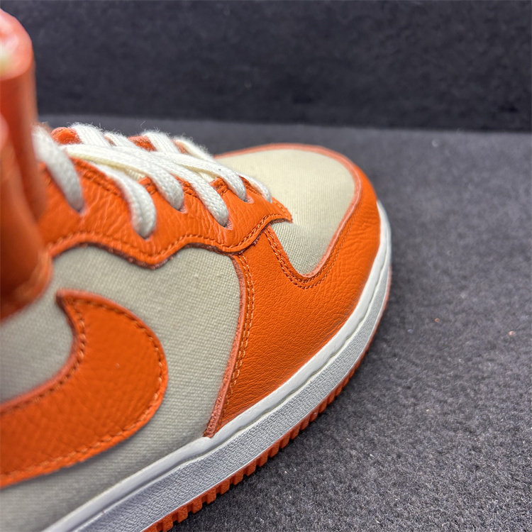 Nike Air Force 1 Mid AF1 Orange Men's High Top Casual Board Shoes ...