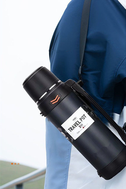 Kuangdi 304 stainless steel insulation pot Men and women's portable ...