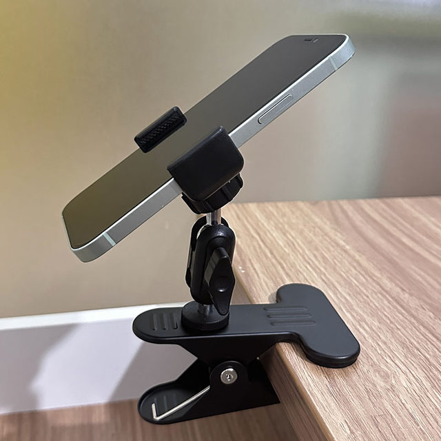 Metal strong clamp desktop selfie tablet support clamp bedside gimbal ...