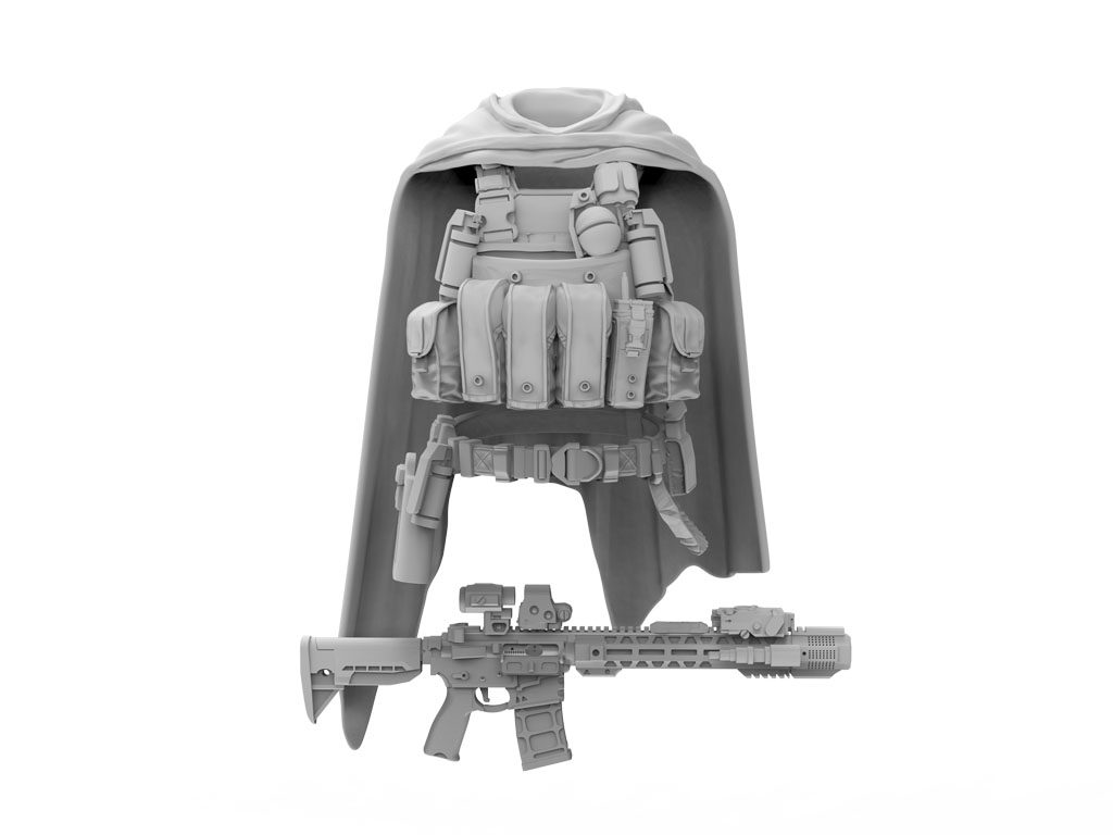 Arvin 1:18 Guerrier Moderne - Vert Source Sombre Gory Acid Rain - Fait ...