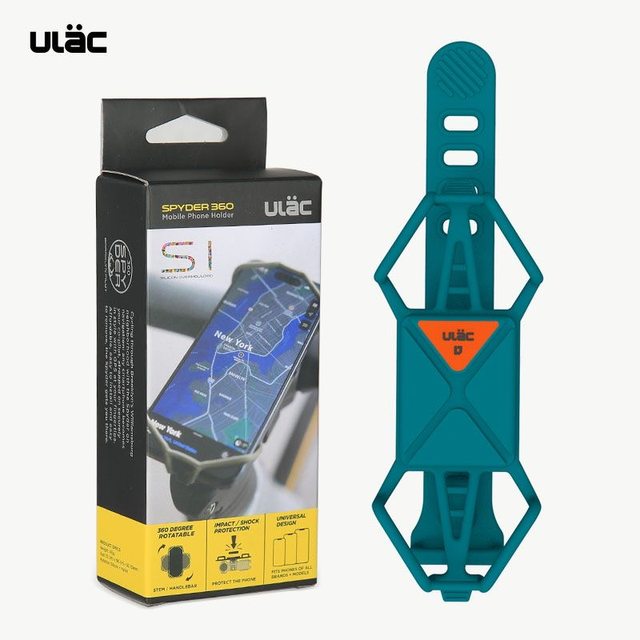 ULAC bicycle mobile phone holder silicone strap road bike mobile phone ...