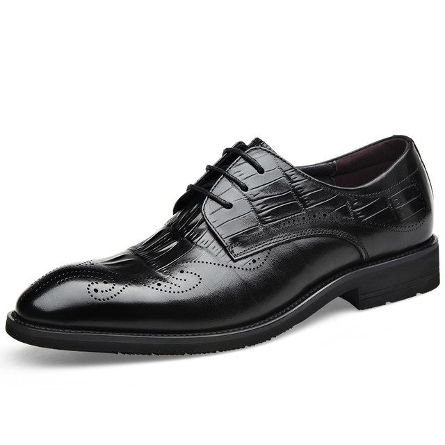 Yilong men's casual leather shoes 2023 new British versatile soft ...
