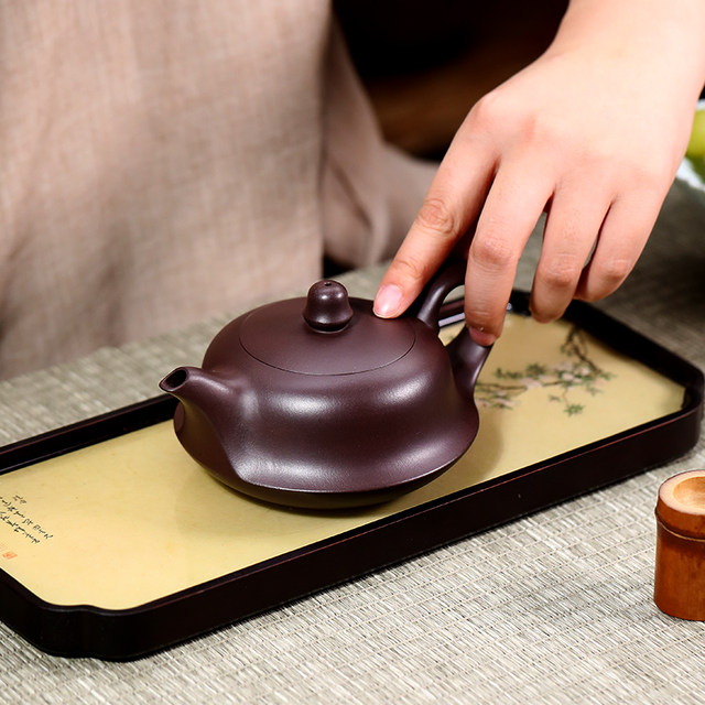 Yixing purple clay teapot is smooth sailing large capacity household ...