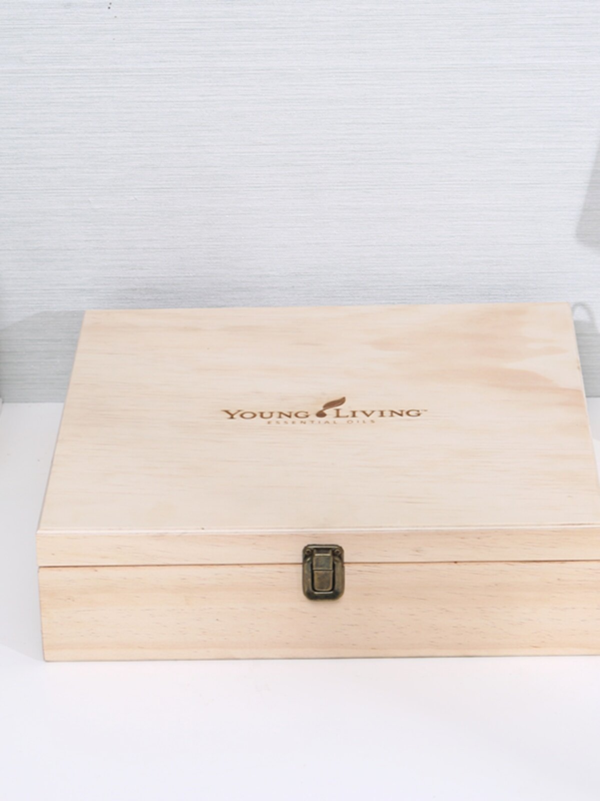 Doterra Essential Oil Storage Box - Pine Wood Display Case