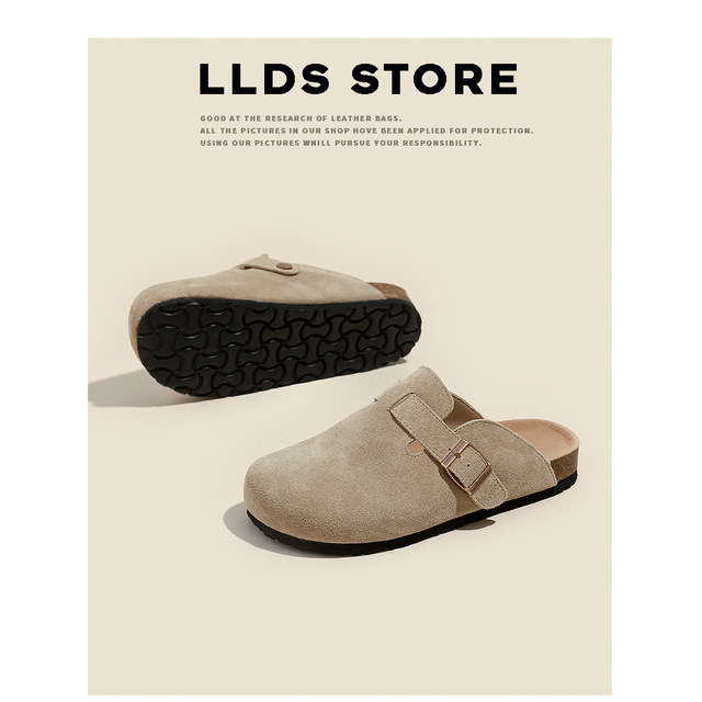 Uncle six o'clock genuine leather Birken shoes for women wearing ...