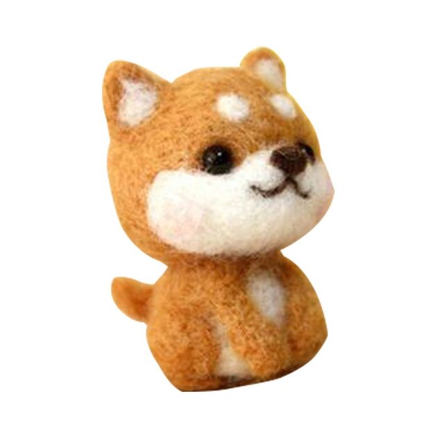 Poke embroidery puppet cat poking music handmade embroidery Simple wool ...