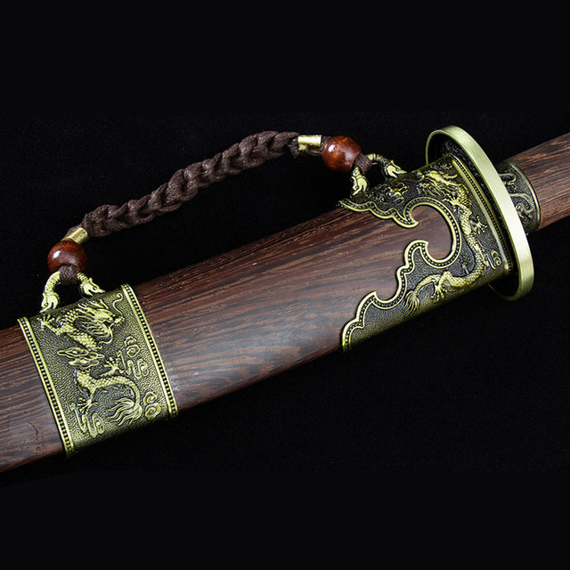 New Yan Ling Dao Qing Dao short sword Longquan high manganese steel one ...