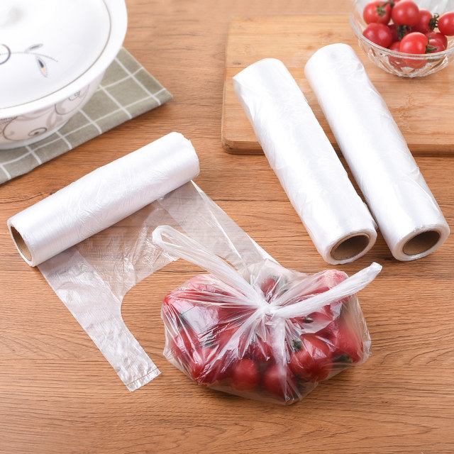 100 vest fresh-keeping bags, refrigerator fresh-keeping bags, vegetable ...