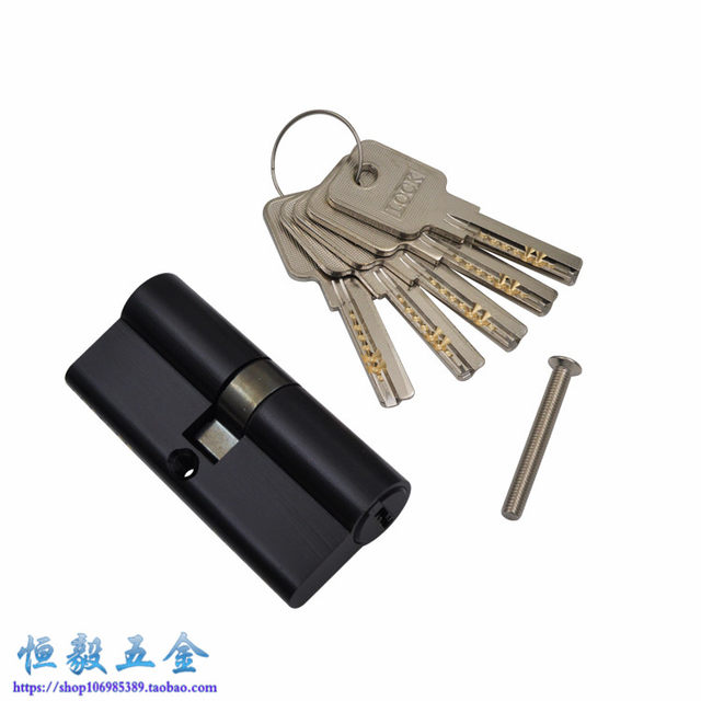 All-Copper Large Gourd Black 80Bk Lock Core Office Split Fire Door 60 ...