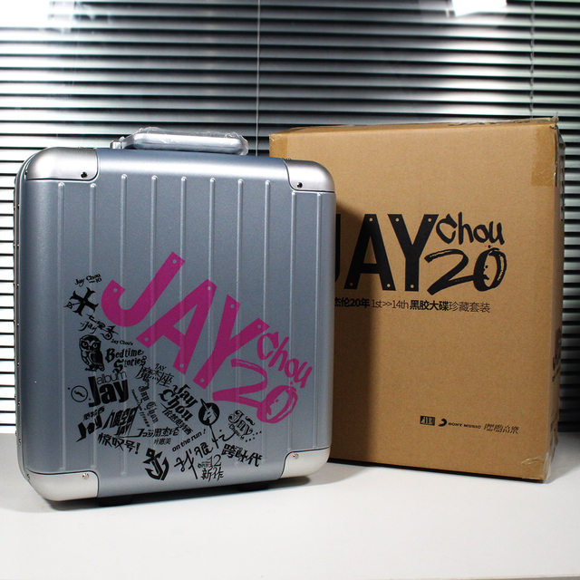 Vanni Poetry Jay Chou Black Globe 20th Anniversary 28LP Set+Favorites Box