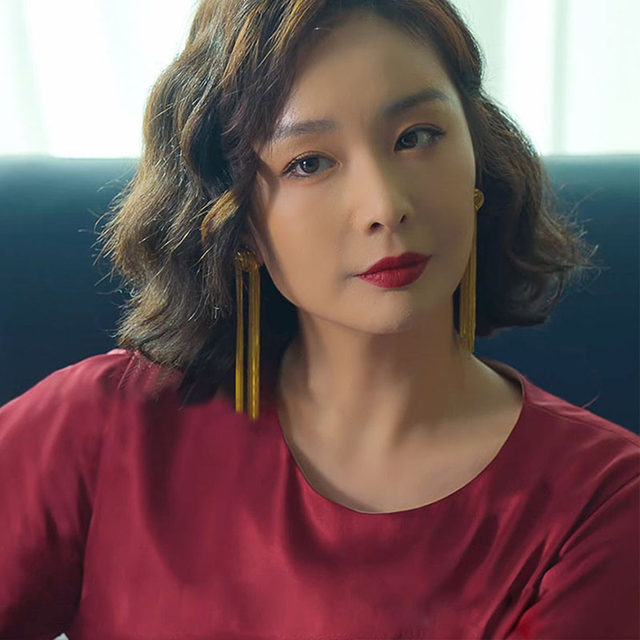 Kuangbiao Chen Shuting and Gao Ye's sister-in-law's same style tassel ...