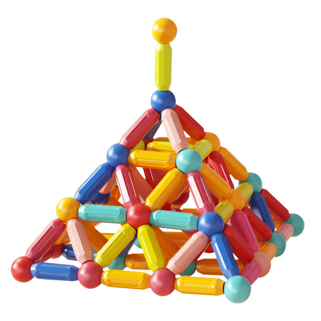 Taodudu children's magnetic rods, magnet pieces, building blocks ...