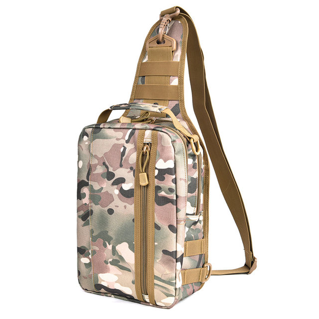 Baimulin Baimulin men's chest bag men's crossbody bag canvas outdoor ...