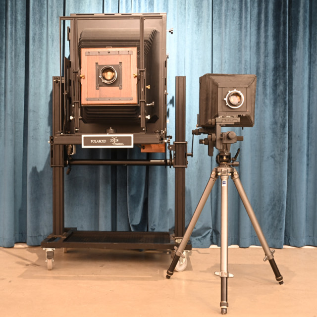 Shooting the 4X5 -inch large format fashion studio portrait portrait ...