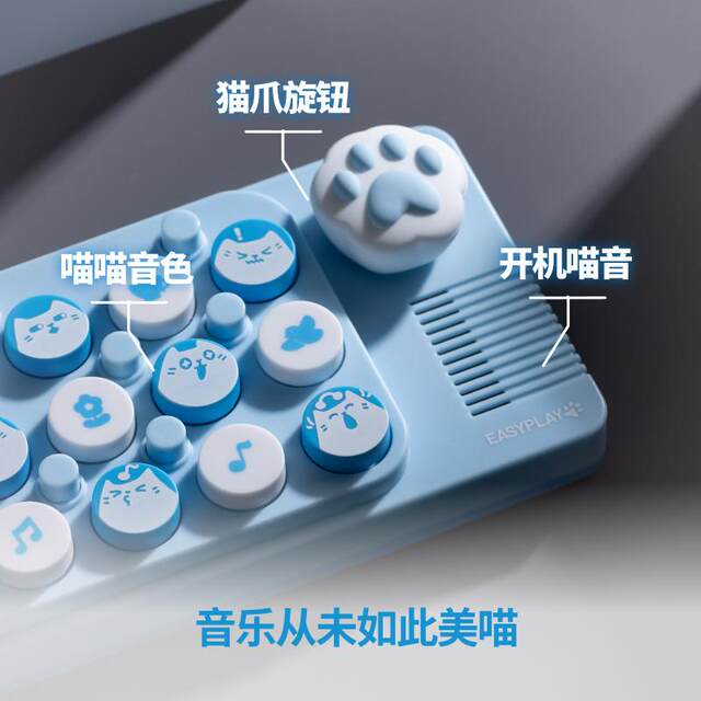Easyplay Pocket Music Keyboard Light Encounter Portable Electronic ...