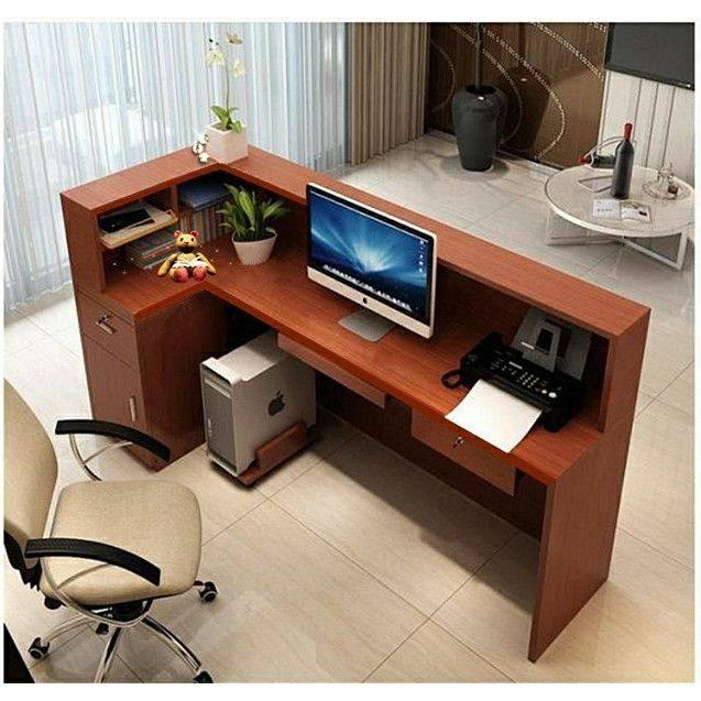 Hot selling corner bar cashier counter simple modern supermarket front ...