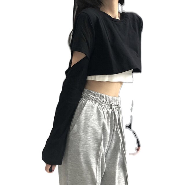 Hot girl jazz girl group style women's singing outfit Lisa's same style ...