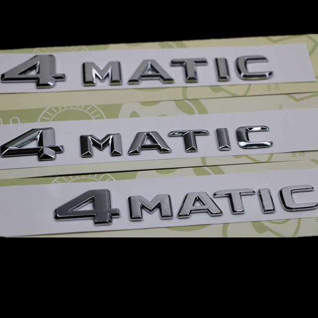 New and old Mercedes-Benz 4MATIC car logos, word logos, old Mercedes ...