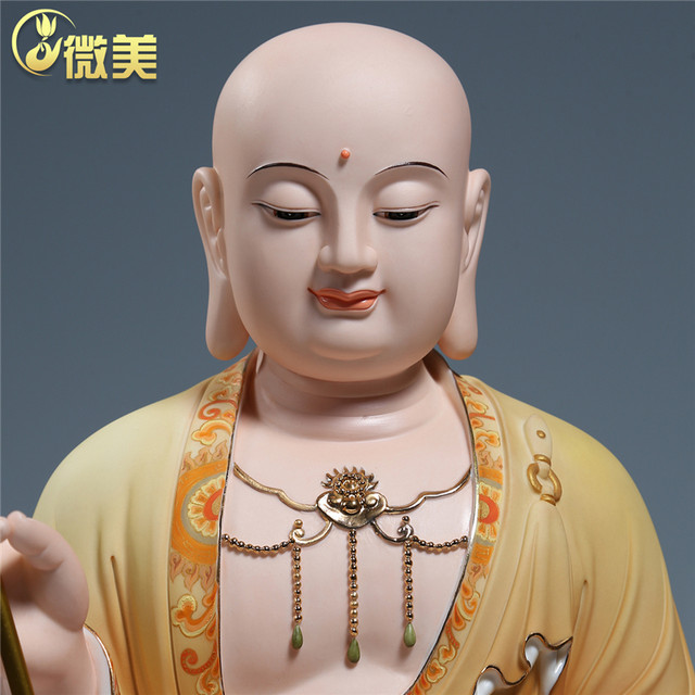 WIMI 20-inch lotus sitting lotus painting Ksitigarbha Bodhisattva ...