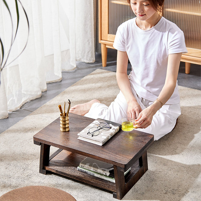 Floating window small table tatami small table bay window table tatami ...