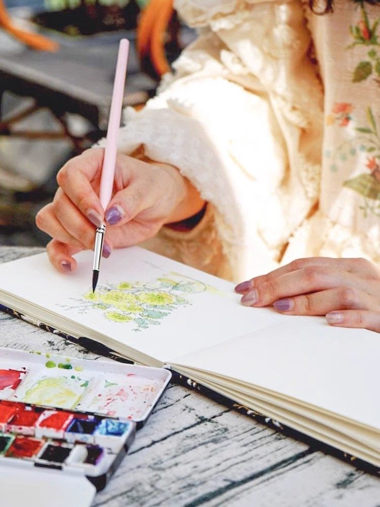 Carnet de Dessin Aquarelle Flying Bird 32k - Papier de Pulpe de Coton 300g