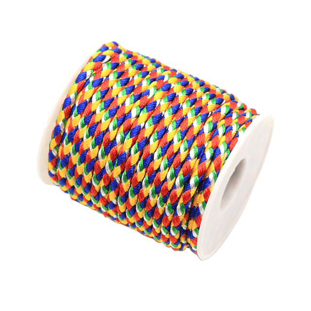 Dragon Boat Festival five-color rope children's handicraft class diy ...