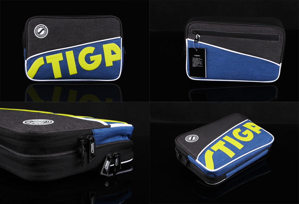 Stiga 탁구 라켓 가방 더블 레이어 | 스티가 스포츠 가방 | 탁구 가방