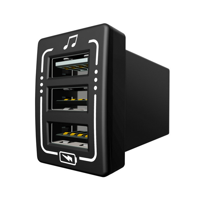 Loyal Guard is suitable for Honda Fit Accord Feng Fan Binzhi XRV modified car USB charger fast ...