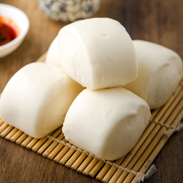 Dragon and Phoenix Milk Steamed Bun 400g Convenient Quick Frozen Pasta ...