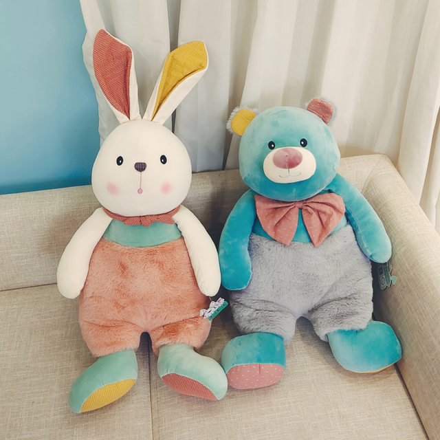 Cute warm Yang Rabbit doll plush toy puppet puppet bed Pillow pillow ...