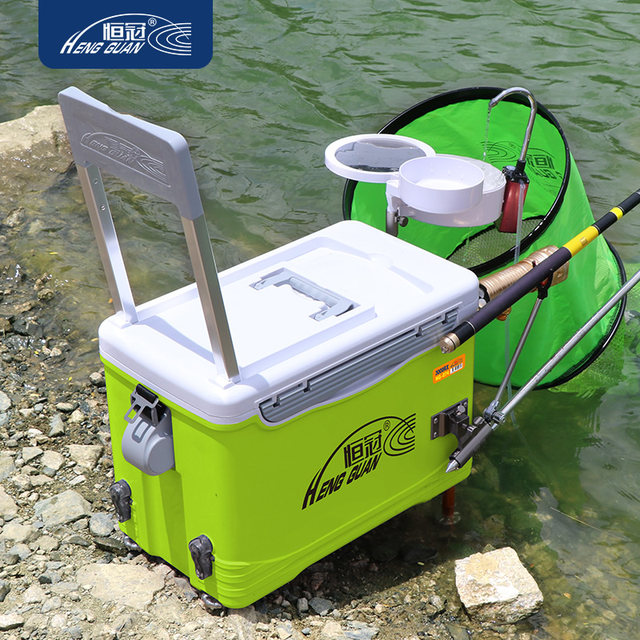 Hengguan's new 30-liter fishing box, multi-functional table fishing box ...