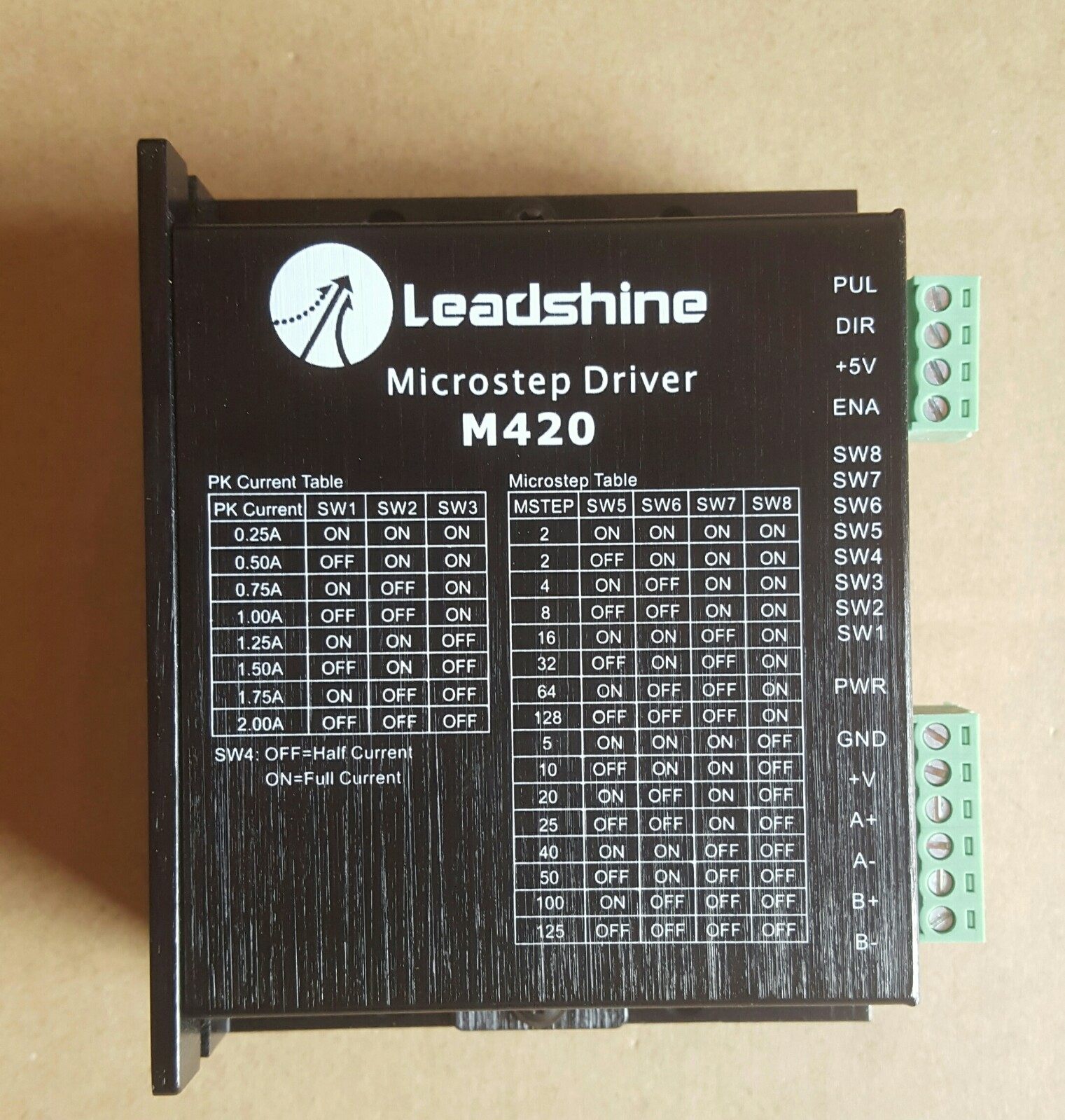 Controlador de Motor Paso a Paso Bifásico Leisai M420