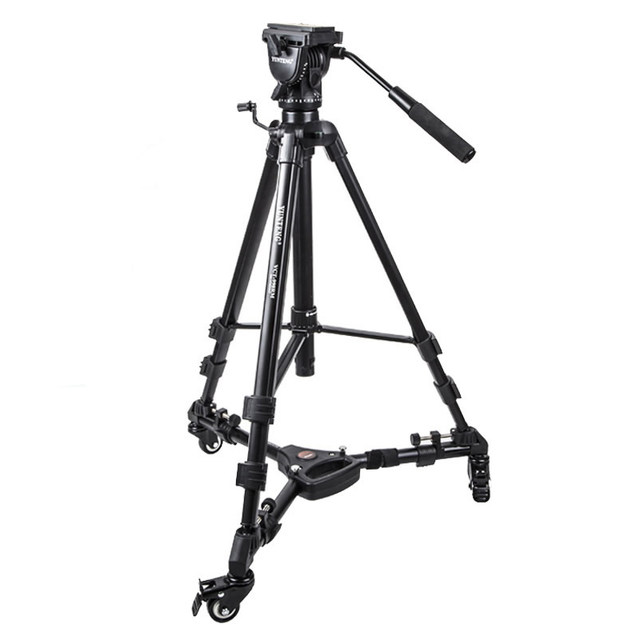 Yunteng 901 tripod universal with pulley casters pulley SLR camera ...