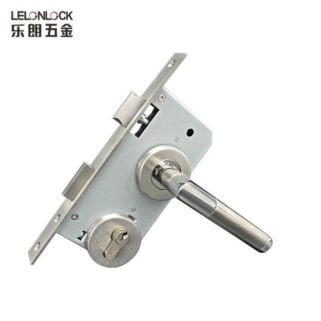 Hotel indoor door split lock 304 stainless steel bedroom door lock ...