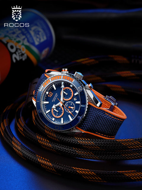 Rex Rocos True Brand Water Ghost Big Watches Nights Light Trend Watch ...